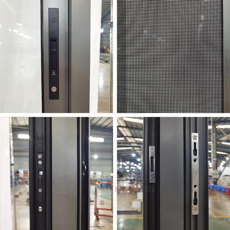 Hihaus Best Quality Light Grey Nail Fin Aluminium Balcony Interior ...